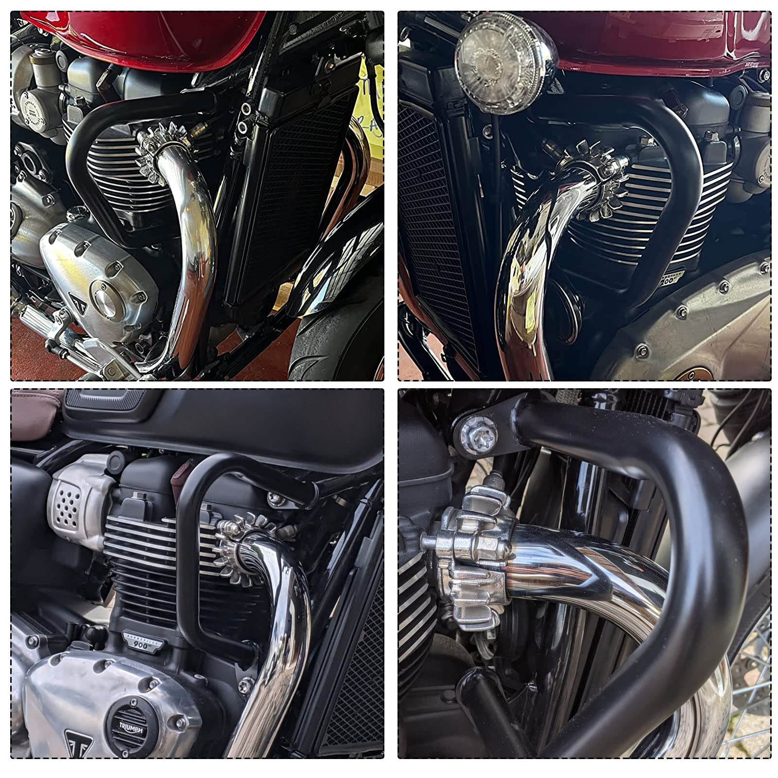 Mua Motorcycle Bumper Engine Protector Compatible with Tri-umph ...