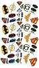 Large DC Comics Logo Temporary Tattoos for Party Favors/Party Activity ...
