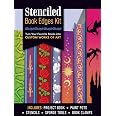 Stenciled Book Edges Kit: Turn Your Favorite Books into Custom Works of ...