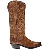 Amazon.com | Lucchese Women's Zara Antique Rose Python Western Boot ...