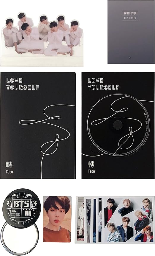 BTS 3rd Album - LOVE YOURSELF 轉 TEAR CD + Photobook + Mini Book ...