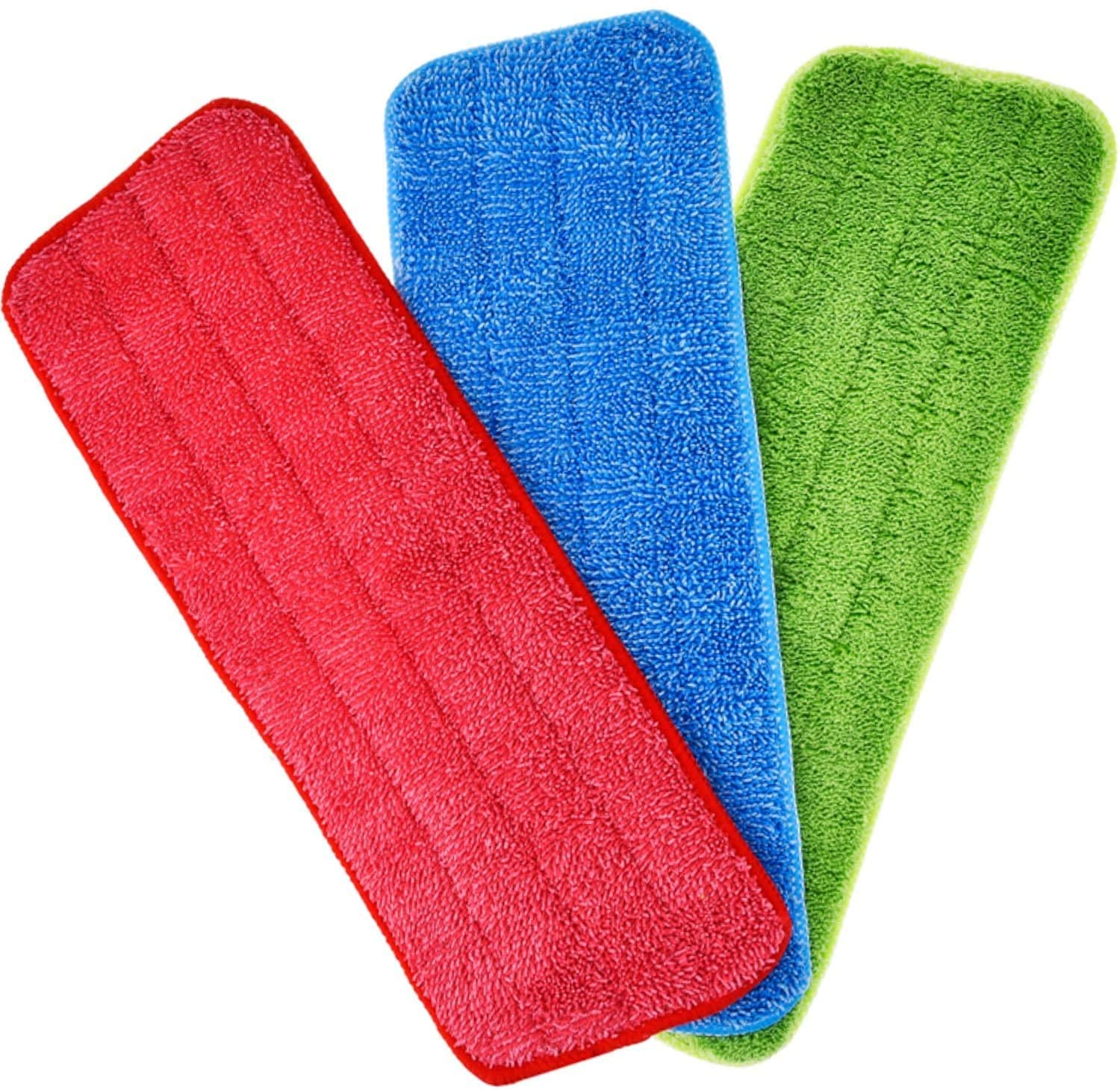 Orrda 3 Pcs Microfiber Spray Mop Pad | Replacement Pads Head for Wet ...