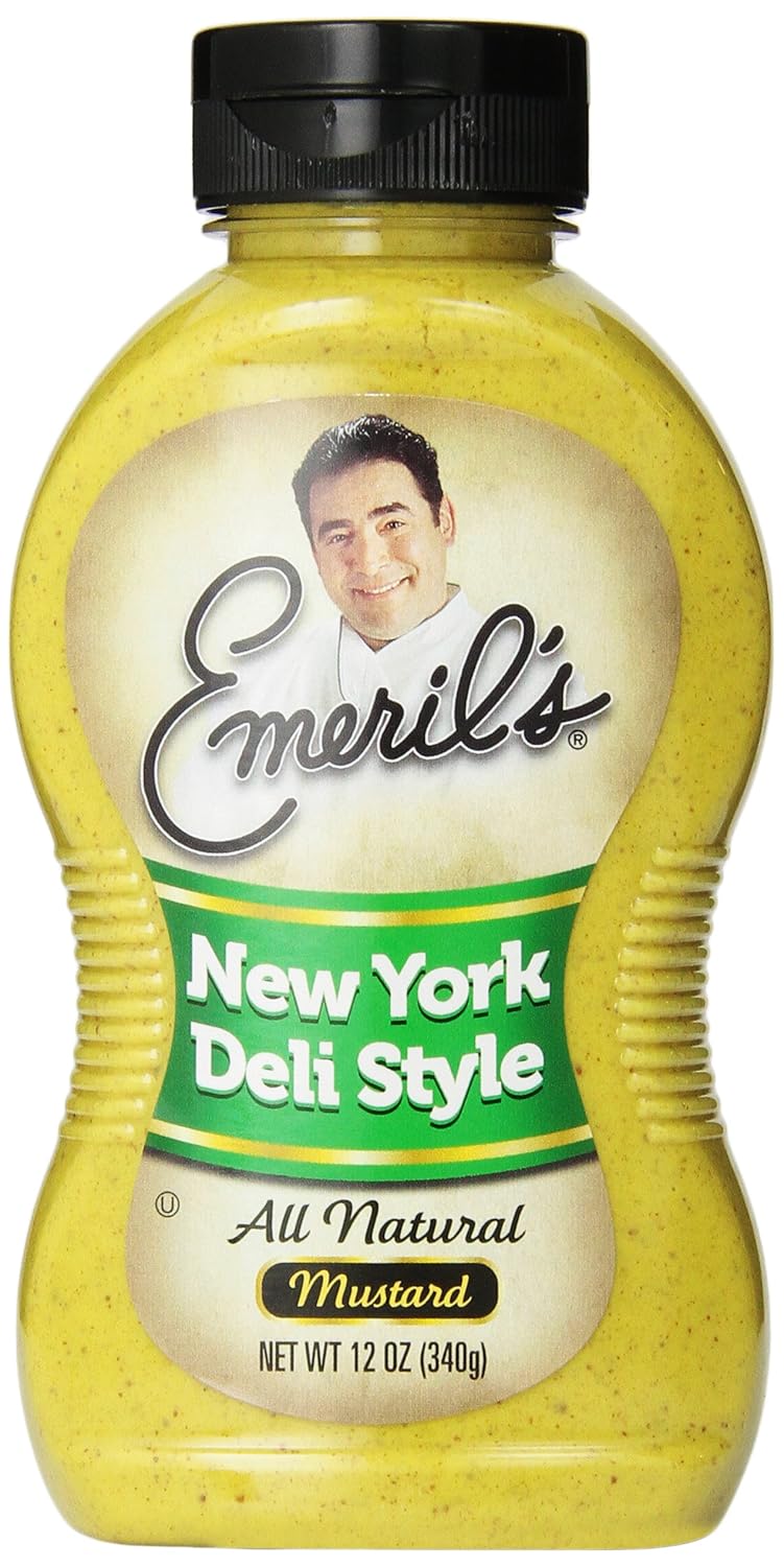 Amazon.com : Emeril's Mustard, New York Deli Style, 12 Ounce (Pack of ...