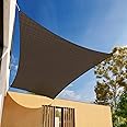 Amazon.com : E&K Sunrise 16' x 20' Brown Sun Shade Sail Square Canopy ...