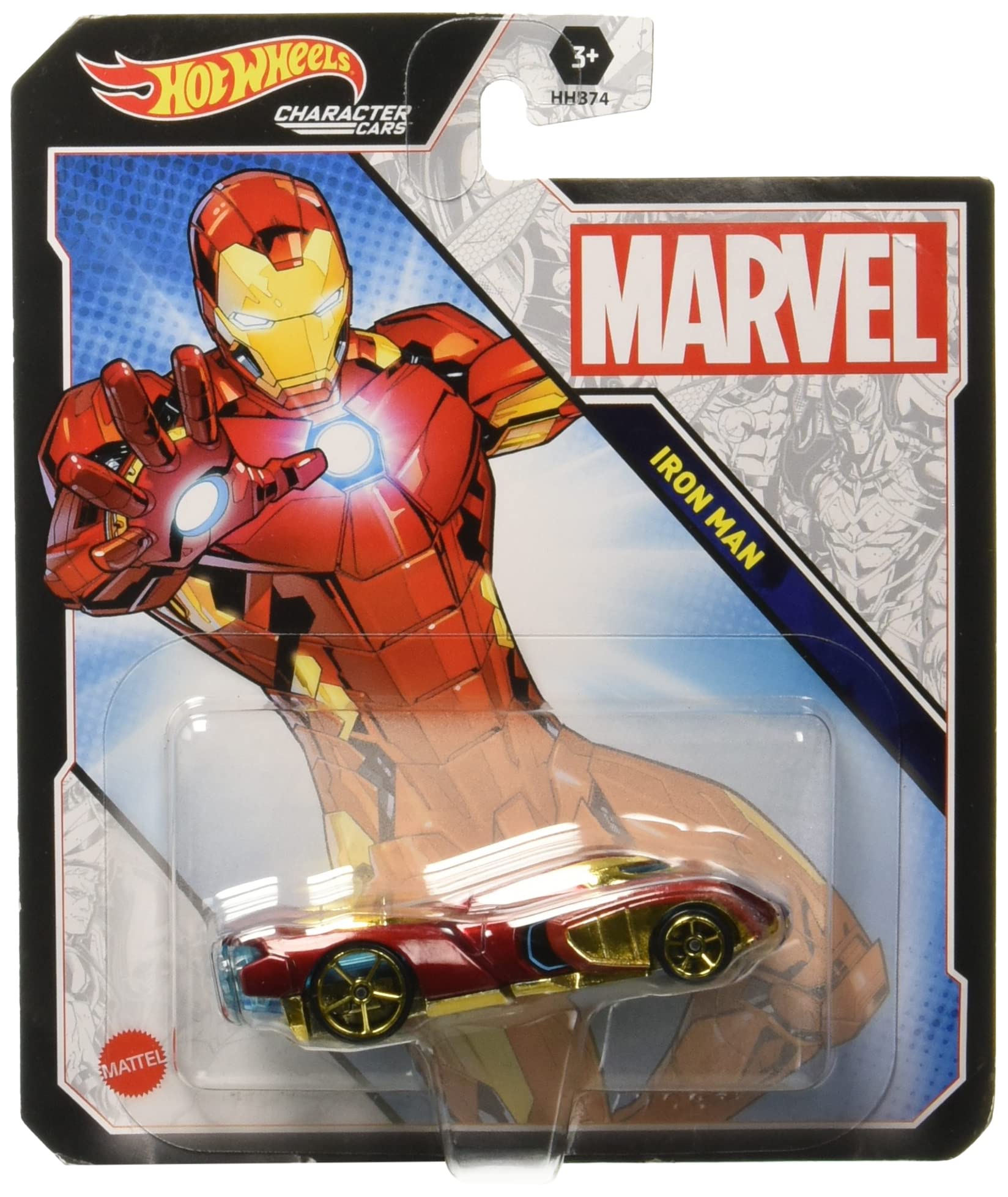 Mua Character Cars, Marvel Iron Man, Toy Vehicle for Kids Aged 3 and Up ...