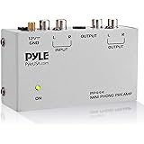 Amazon.com: Pyle Phono Turntable Preamp - Mini Electronic Audio Stereo ...