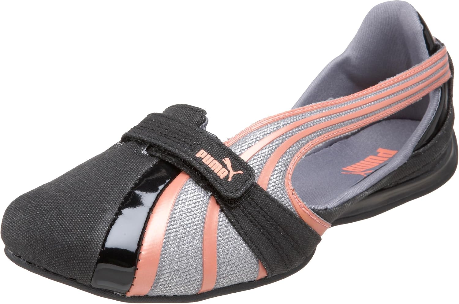 Amazon.com | PUMA Women's Espera II FS Ballet Flat, Black/Steel Grey ...