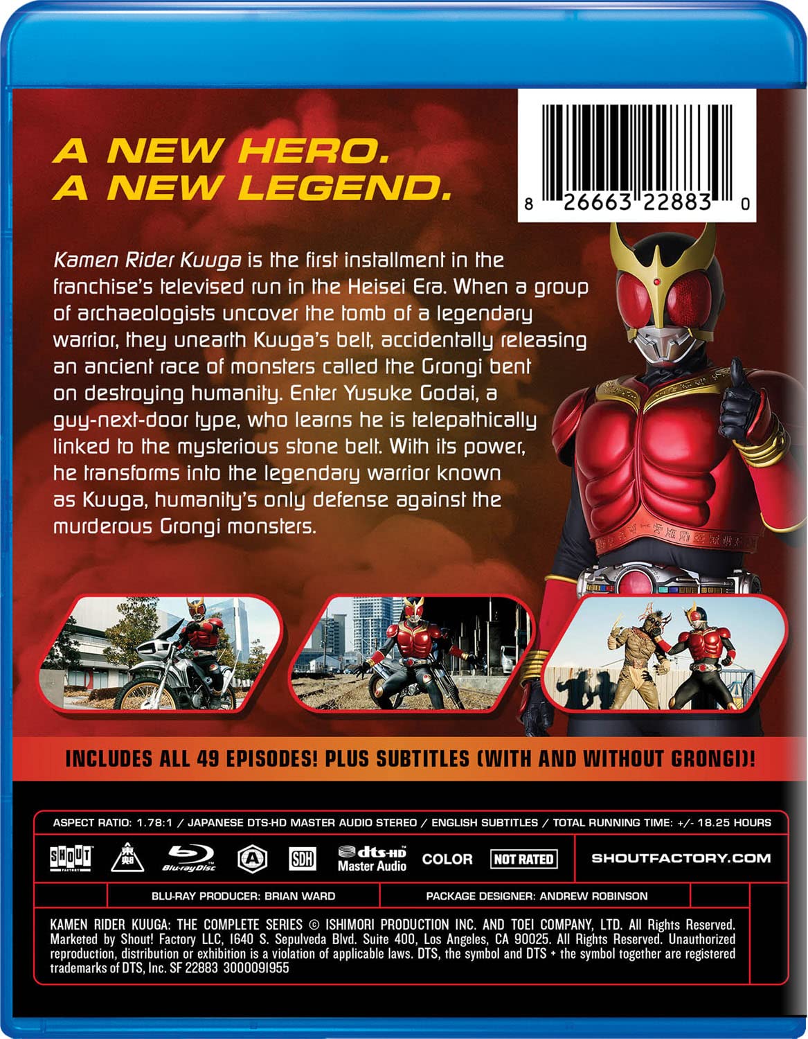 Mua Kamen Rider Kuuga: The Complete Series [Blu-ray] trên Amazon Nhật chính hãng 2024 | Fado