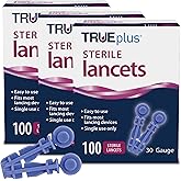 Amazon.com: TRUEdraw® Lancing Device + 2 x 100ct 30g TRUEplus® Lancets ...