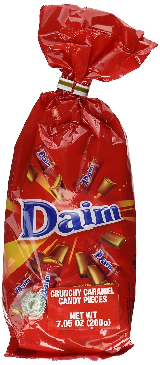 Amazon.com : Daim Chocolate Bags - 200g Individual wrapped Daim ...