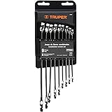 Truper Expert JC-11M, Juego de 11 llaves extralargas combinadas pulidas, milimétricas: Amazon ...