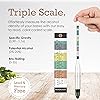 Brewer's Elite Hydrometer - for Home Brew Beer, Wine, Mead and Kombucha ...