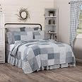 Amazon.com: VHC Brands Sawyer Mill Blue 100% Cotton Reversible ...