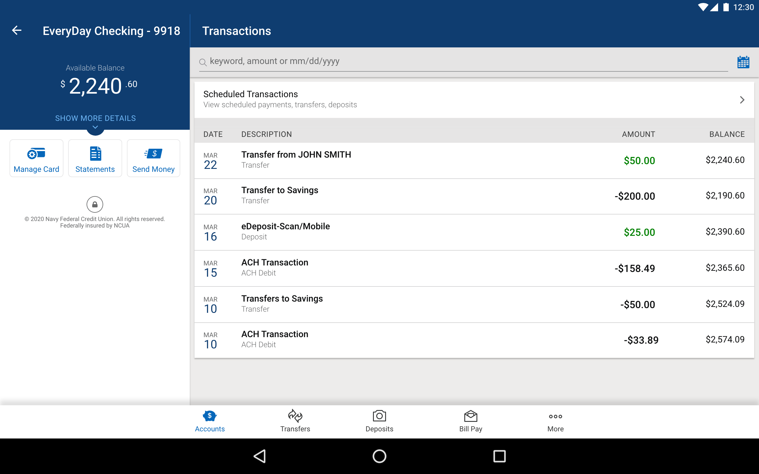 Navy Federal Credit Union Amazon co uk Appstore For Android