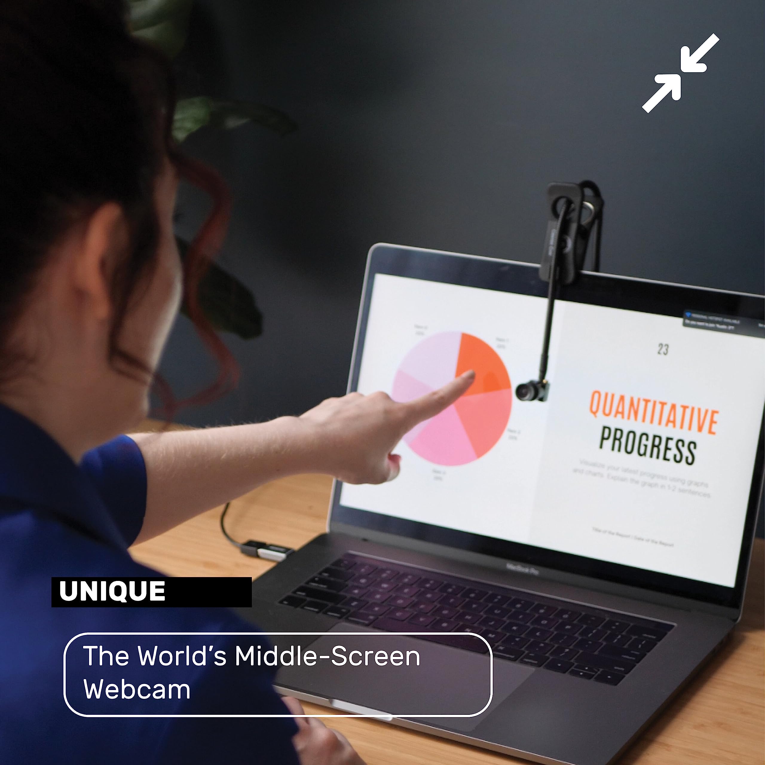 Mua Center Cam Middle-Screen Webcam - 1080p Plug & Play USB Webcam ...