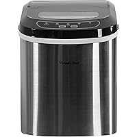Amazon.com: Magic Chef MCIM22ST 27 lb Ice Maker Stainless Steel ...