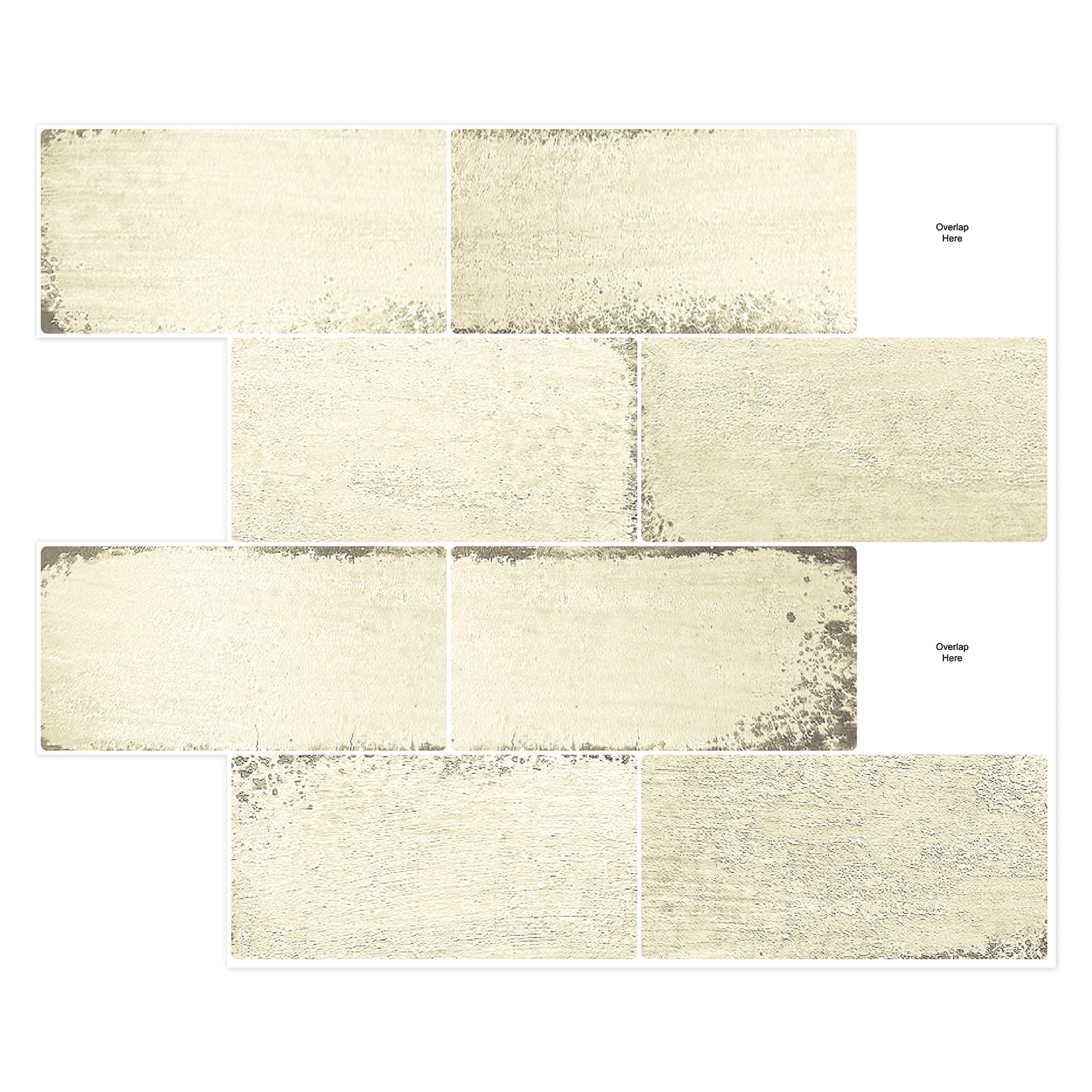 Artemuro 10-Sheet Premium Peel and Stick Backsplash, 12" x 10 ...