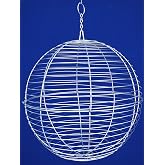 Amazon.com : Topiary Art Works 16" Wire Globe Sphere : Hanging Planters ...