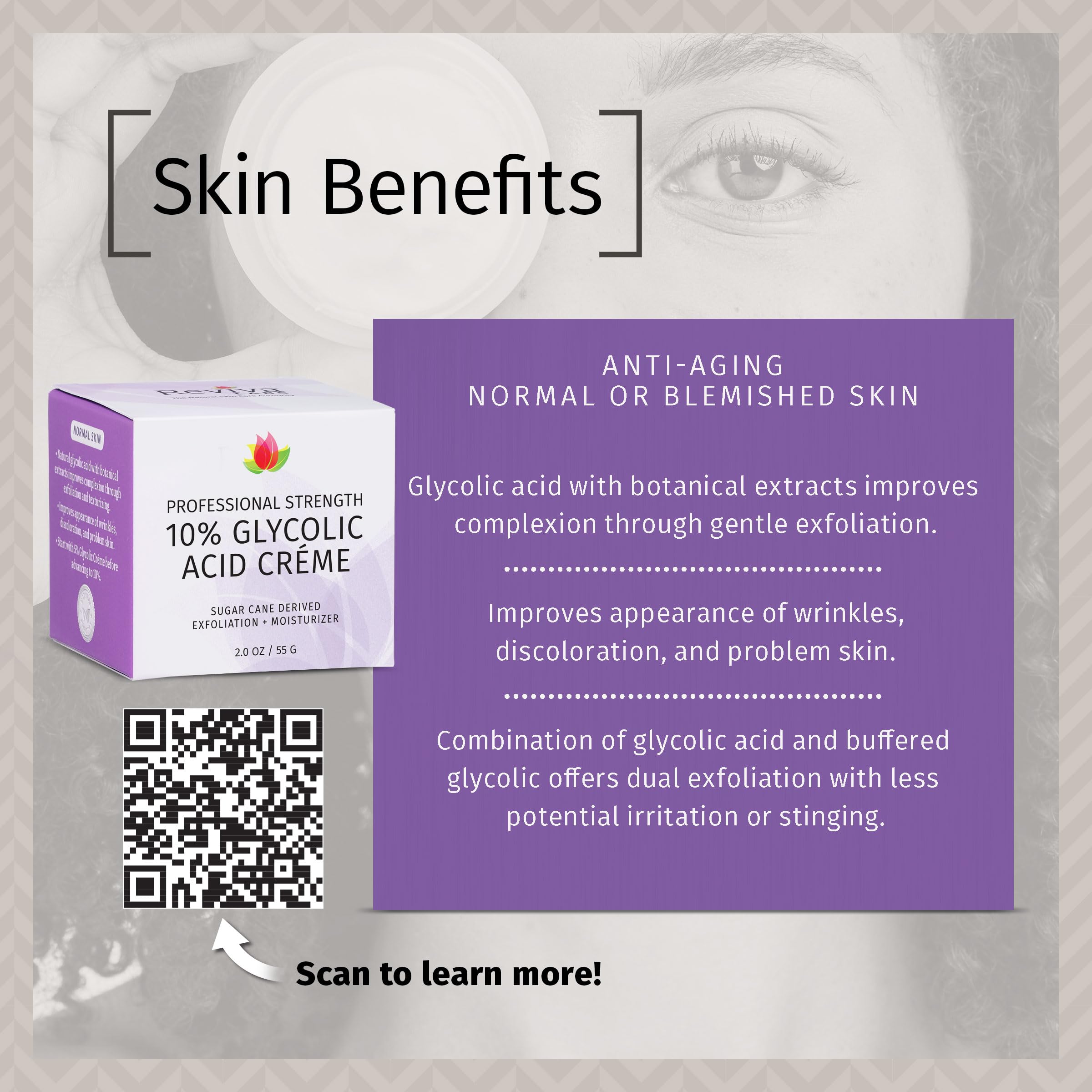 Mua Reviva Labs 10% Glycolic Acid Creme Daily Moisturizer and Mild ...