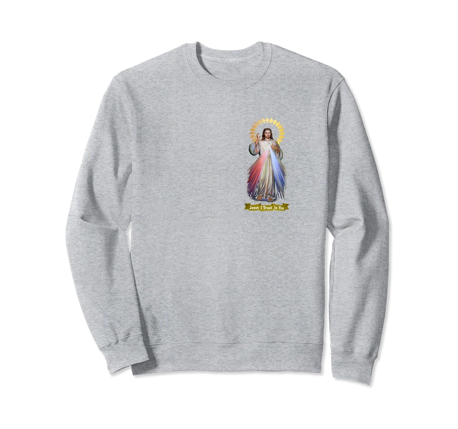 Jesus Divine Mercy T-Shirt Saint Faustina Catholic Prayer 01-4LVS ...