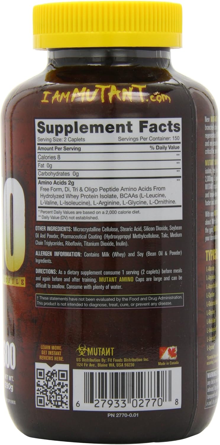 PVL Mutant Amino Tablets Pack of 300 – BigaMart