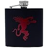 Fireball Cinnamon Whisky Dragon Logo Flask in Saudi Arabia | Whizz Flasks