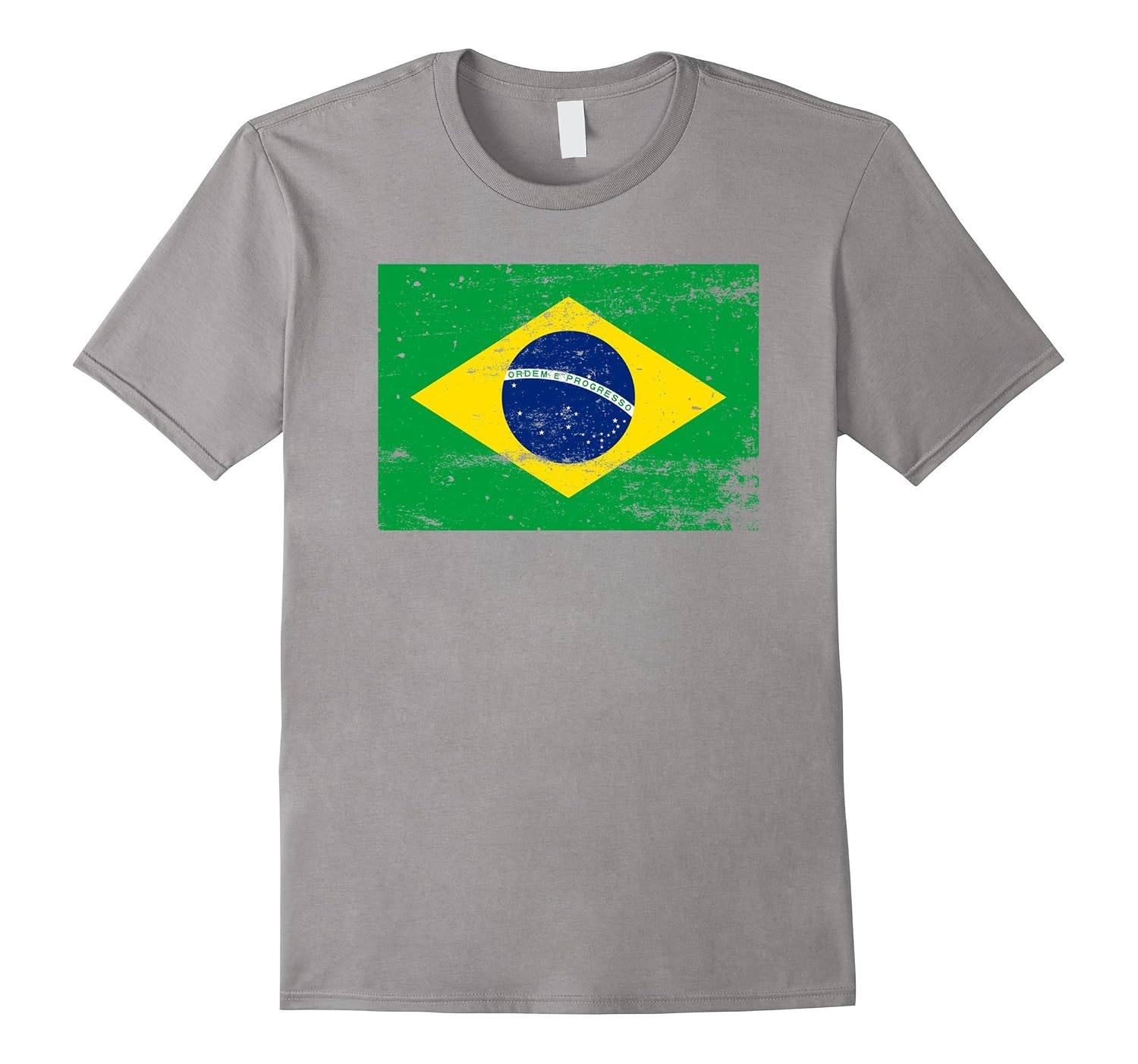 Brazilian Flag T-Shirt Flag of Brazil Tee Country Pride Fun-BN – Banazatee