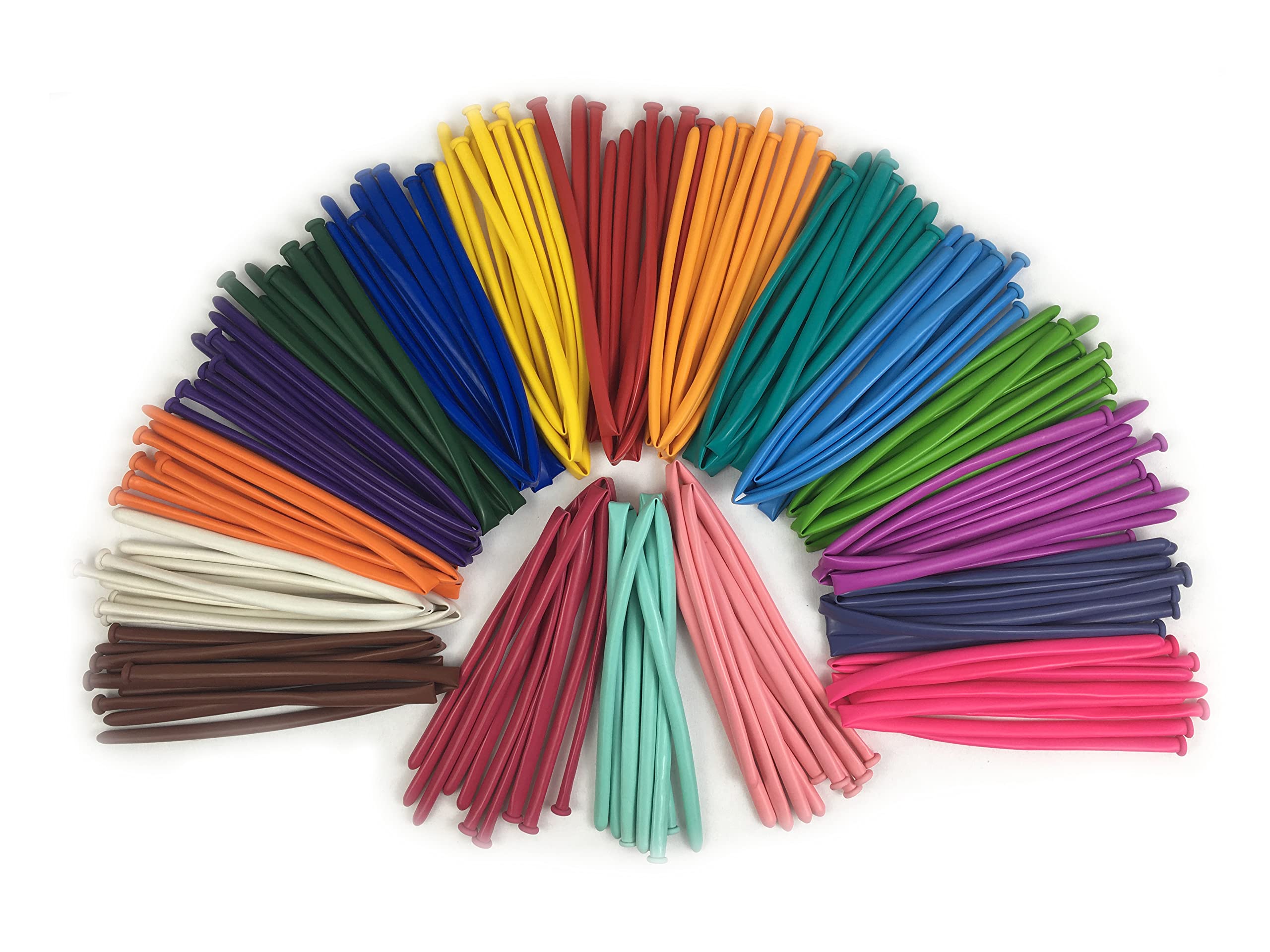 Latex Balloons: 100 Pack Long Twisting Balloons, Birthday Party ...