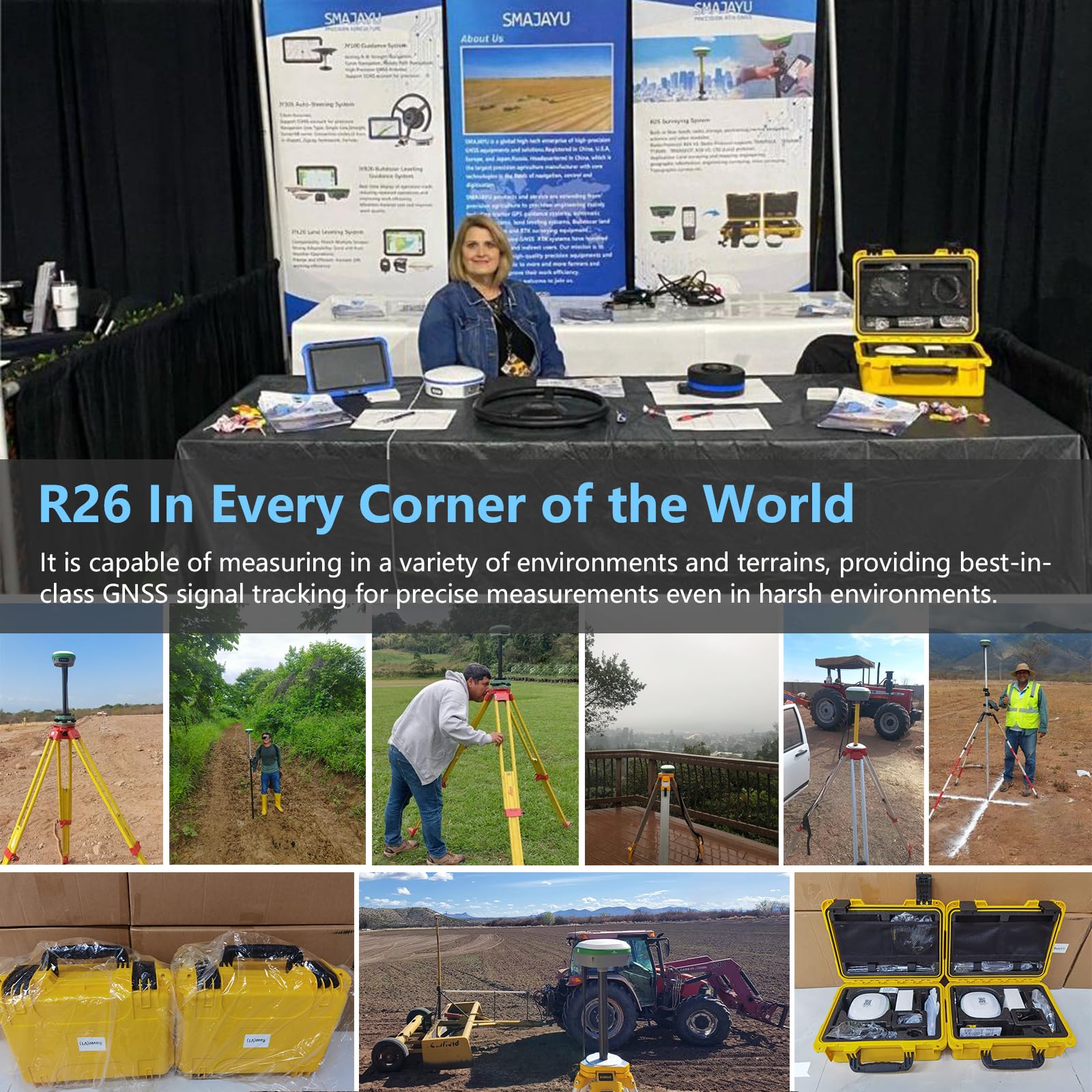 Mua SMAJAYU R26 V2 GNSS IMU RTK GPS Surveying Equipment Rover Base ...