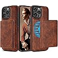 Amazon.com: LOHASIC for iPhone 15 Pro Max Wallet Case, Detachable Wallet 5 Card Holder with ...
