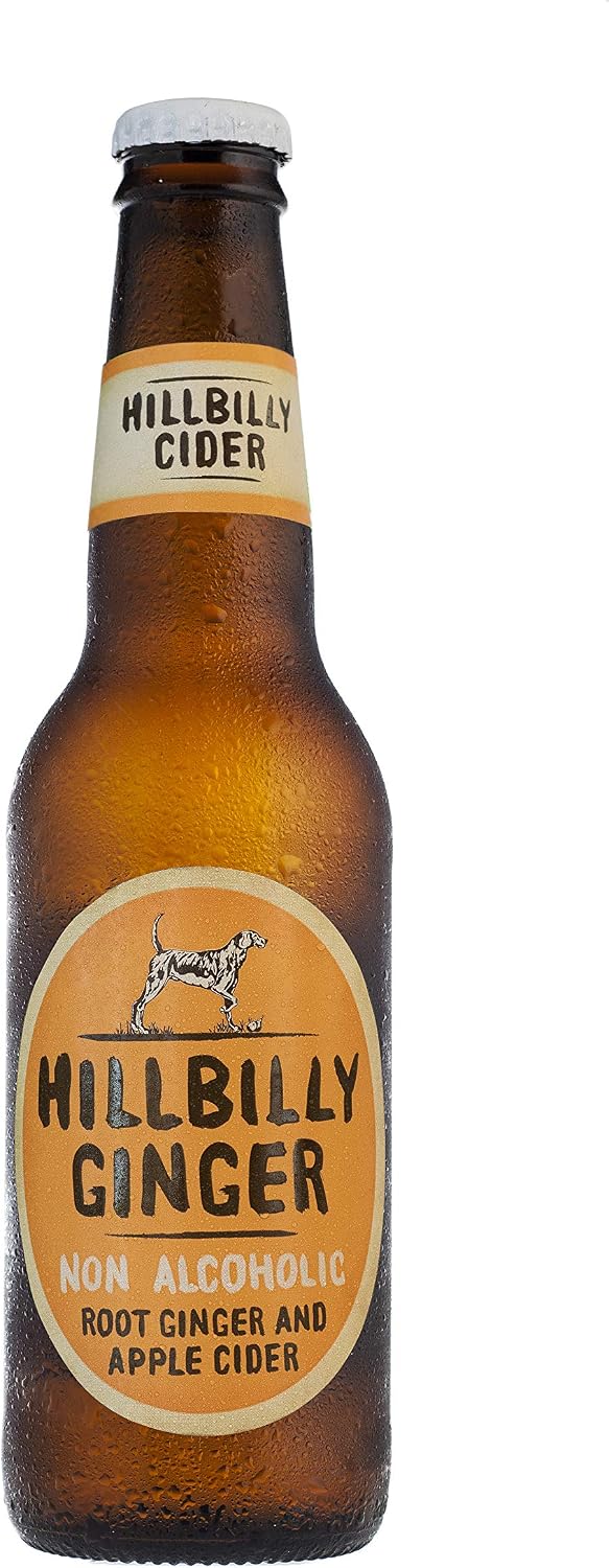 Hillbilly Non Alcoholic Root Ginger with Apple Cider 24 x 330ml Bottles ...