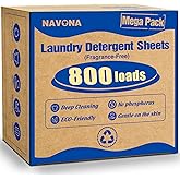 Amazon.com: 1000 Loads Mega Pack Laundry Detergent Sheets, Eco-friendly ...