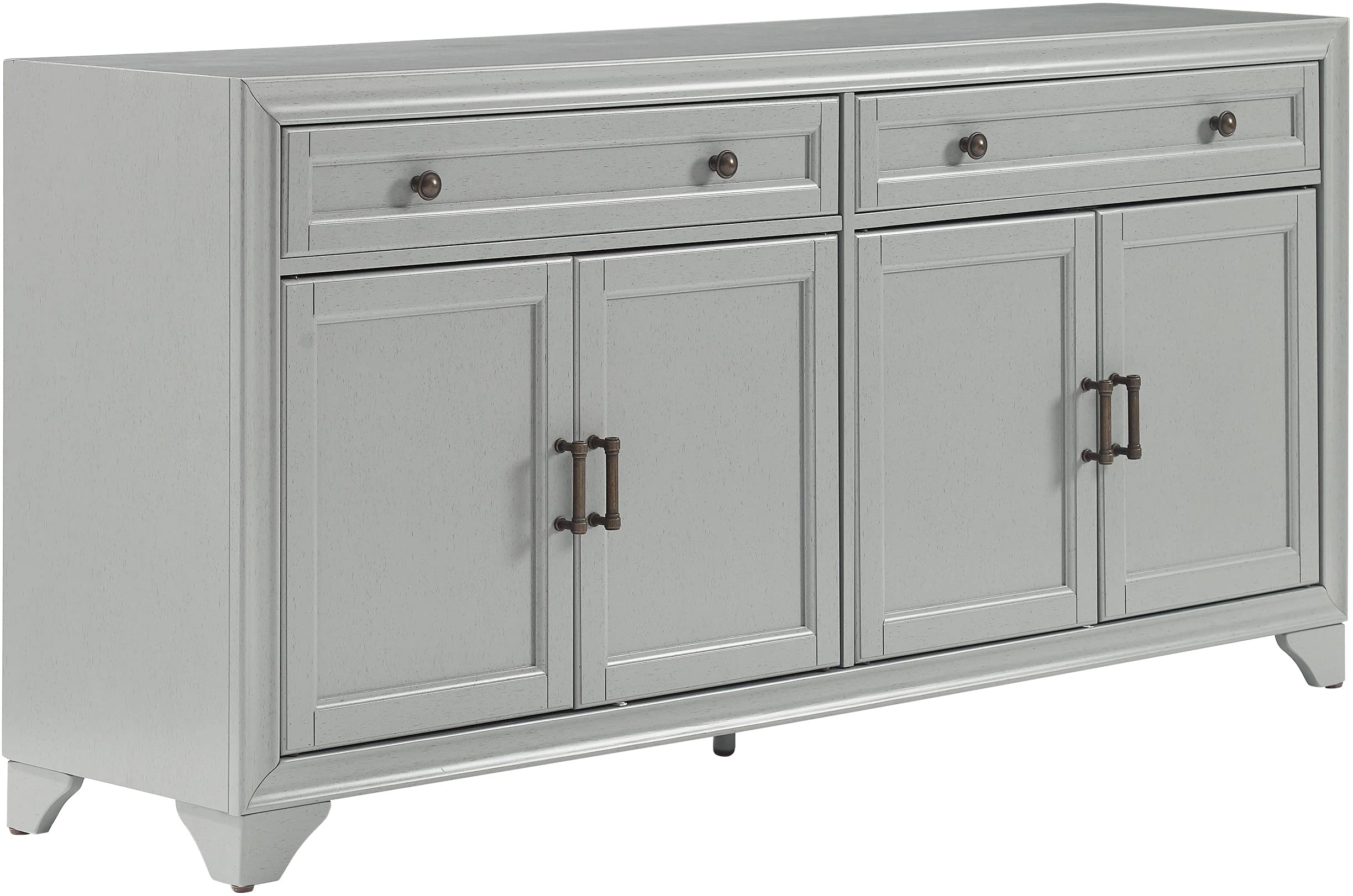 Crosley Furniture Tara Modern Farmhouse Sideboard Buffet Cabinet with ...