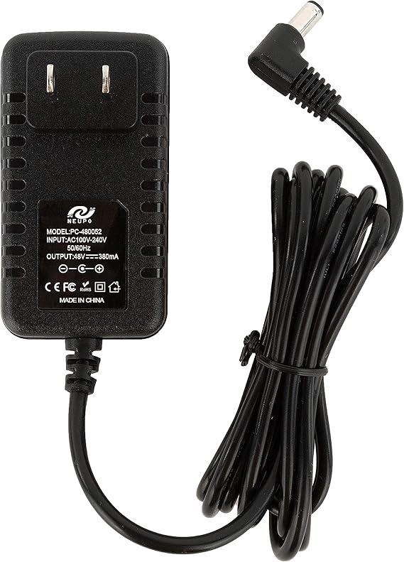 Amazon.com : NeuPo 48 Volt Power Supply | Power Adapter Compatible with ...