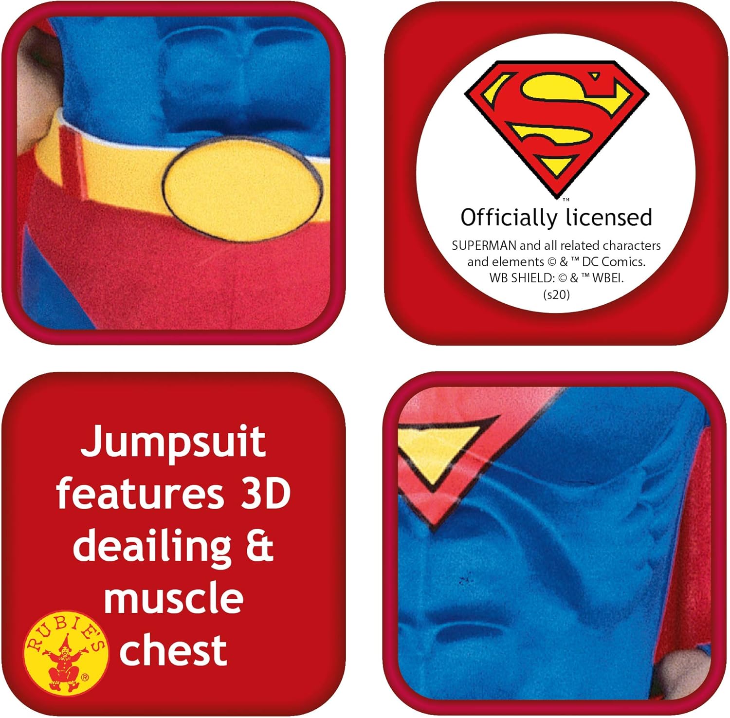 Rubie’s Official Deluxe Official Superman – L – BigaMart