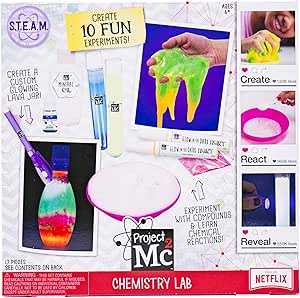 Amazon.com: Project MC2 Chemistry Lab STEM Science Kit, At-Home STEM ...