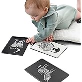 Amazon.com: Wee Gallery Black and White Art Flash Cards for Babies ...