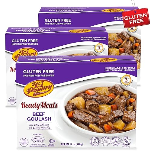 Kosher for Passover Gluten Free Meals, Beef Goulash Stew with ...