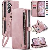 Amazon.com: Strapurs Crossbody Wallet Case Compatible with Samsung Galaxy A15 5G RFID Blocking ...