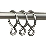 Amazon.com: Rod Desyne 10 Count Eyelet Curtain Rings, 1-3/8-Inch, Satin ...
