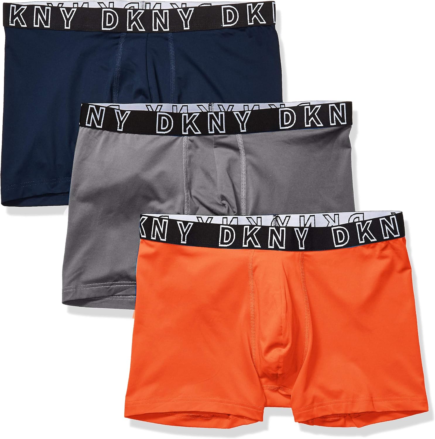 DKNY Men's Brushed Stretch Boxer Brief 3-Pack at Amazon Men’s Clothing ...
