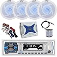 Amazon.com: 21-29' Pontoon Boat: Pyle Bluetooth Marine Receiver Bundle ...