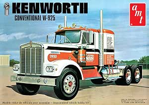 Amazon.com: AMT Kenworth W925 Conventional 1:25 Scale Model Kit : Arts ...