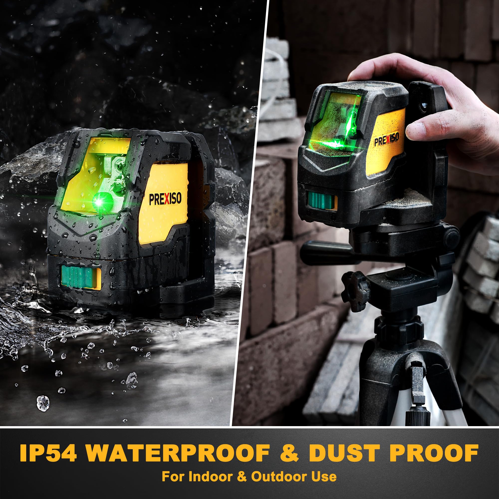 Mua Prexiso Laser Level with Tripod, IP54 Professional 150 Wide Angle ...