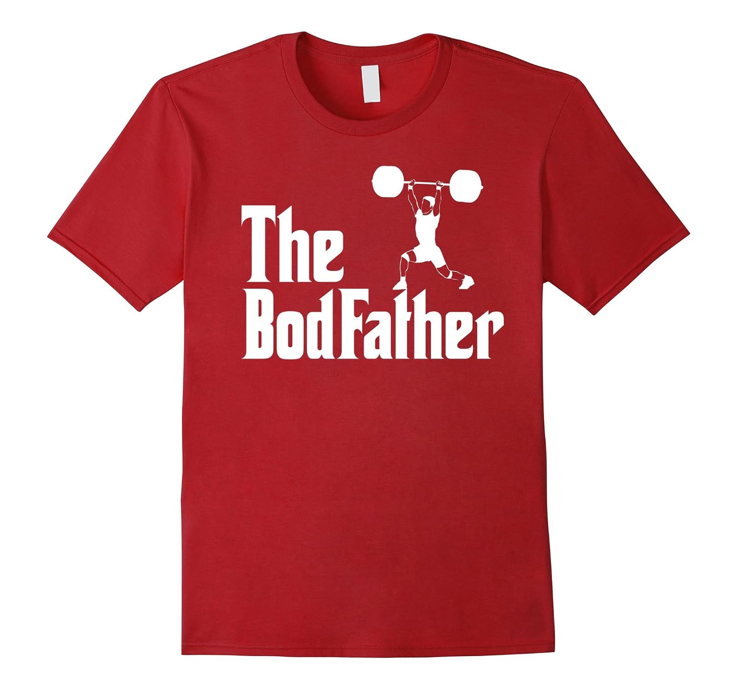Bod Father Muscle Gains Weightlifting Strong Dad T-Shirt-PL – Polozatee