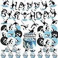 Amazon.com: Orca Birthday Party Supplies Killer Whale Party Decorations ...