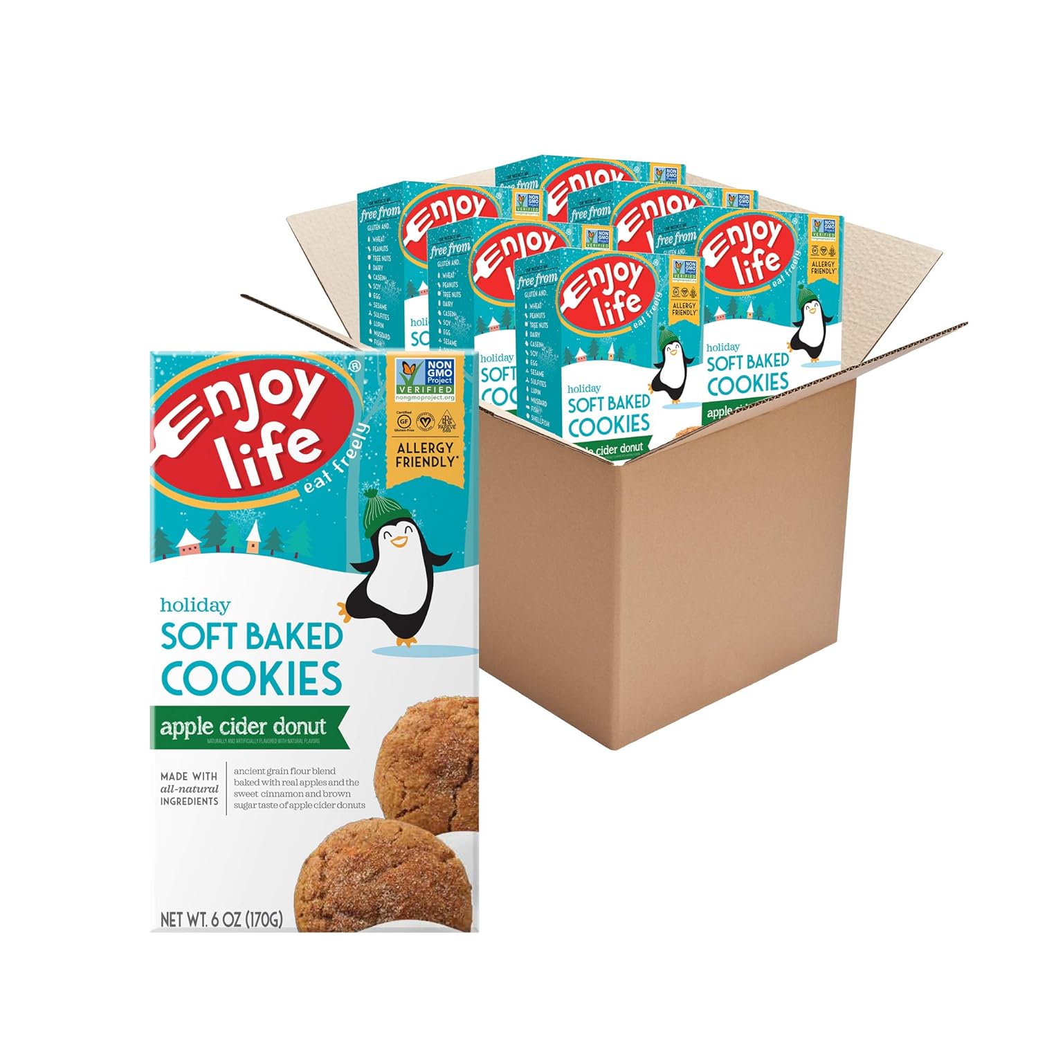 Enjoy Life Holiday Cookies, Nut Free Cookies , Soy Free, Dairy Free ...