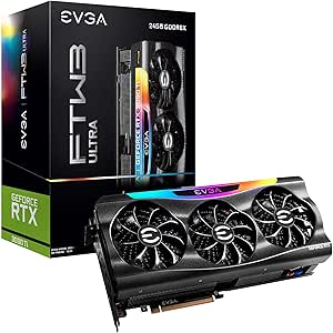 Amazon.com: EVGA GeForce RTX 3090 Ti FTW3 Ultra Gaming, 24G-P5-4985-KR ...