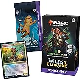 Amazon.com: Magic The Gathering Wilds of Eldraine Commander Deck - FAE Dominion (100-Card Deck ...