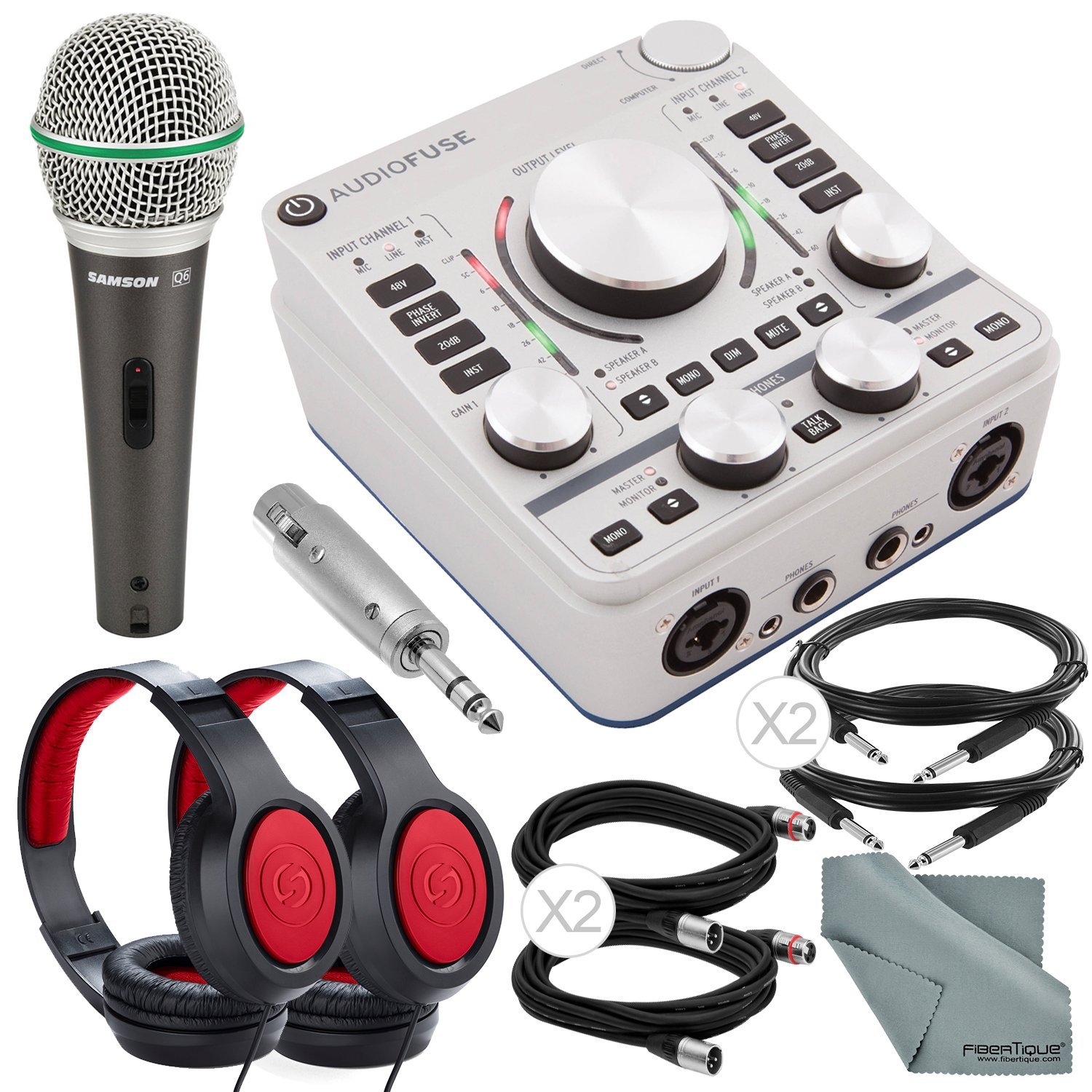 Arturia AudioFuse 14x14 Audio Interface (Grey) And Deluxe Bundle W ...